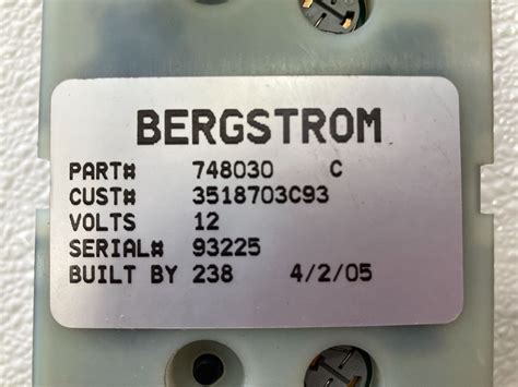748030 International 9900 Heater And Ac Temperature Control For Sale