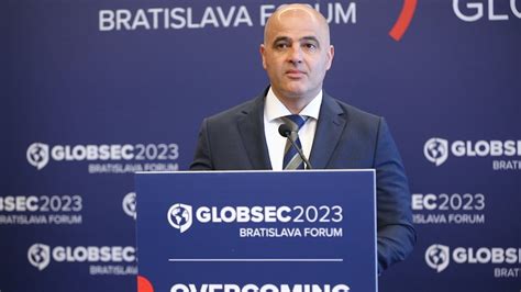 Изјава на Премиерот Ковачевски на ГЛОБСЕК 2023 во Братислава Youtube