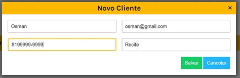 Github Osmanhenriquecrud Cadastro De Clientes Javascript