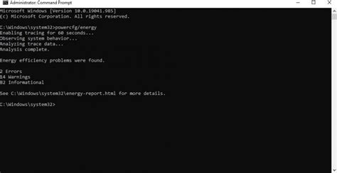 How To Fix Windows Laptop Battery Life Using Powercfg Energy Report