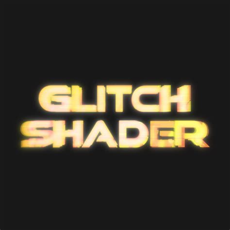 scenery glitch shader
