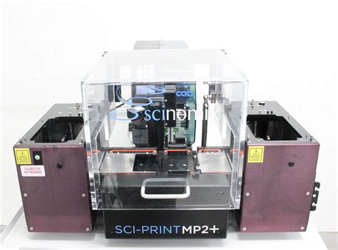 Scinomix Sci Print MP Microplate Deep Well Block Labeler W Cab Squix P