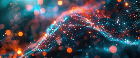 Premium Photo Technology Abstract Ai Neural Networks Technology Abstract Background