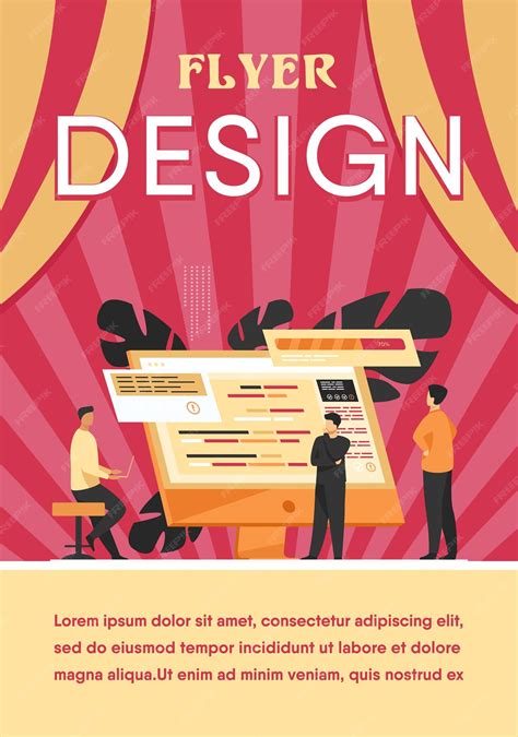 Free Vector Software Developers Coding On Computer With Script