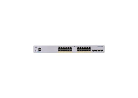 CBS350 24FP 4X EU 24x 1G RJ45 Full PoE 370W 802 3at Uplink 4x 10G SFP Cisco CBS 350 Switch