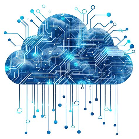 Artificial Intelligence Cloud Computing Concept Artificial Intelligence 3d Rendering Science