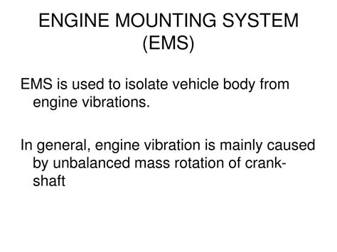 ppt active engine mounting system powerpoint presentation free download id 5680343
