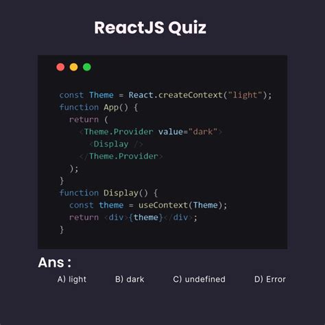 Reactjs Reactcontext Reactquiz Javascriptfun Webdevelopment