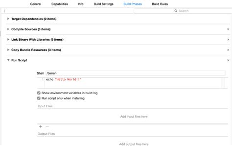 Run Custom Script After Ios App Is Signed In Xcode Stack Overflow