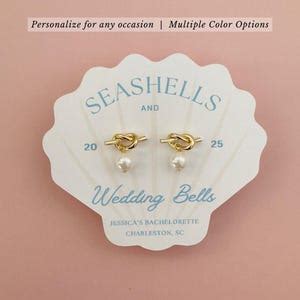 Seashells And Wedding Bells Bachelorette Party Favors Bridal Shower
