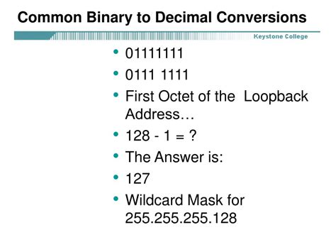 Ppt Ccna Math Practice Binary Octets Powerpoint Presentation Free