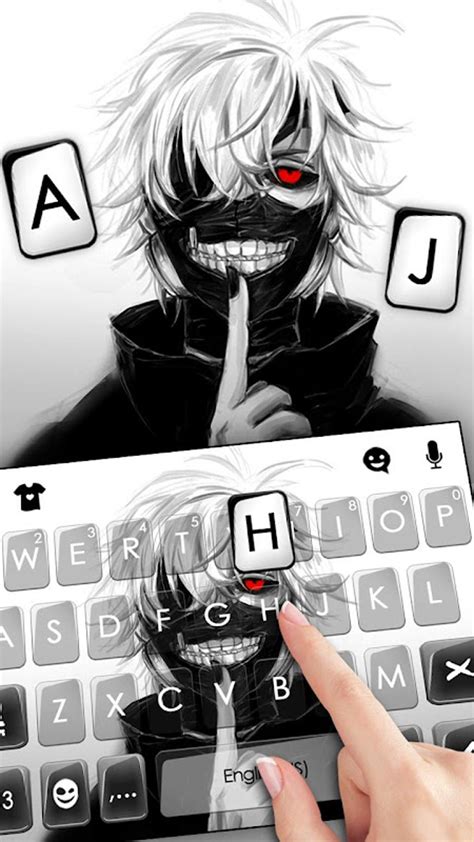 creepy mask man keyboard theme apk for android download