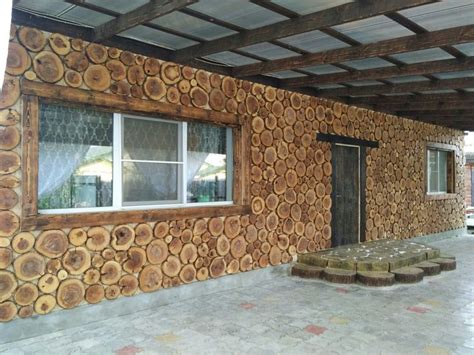 Фасадные панели из дерева Отделка стен деревом Красить стены Отделка