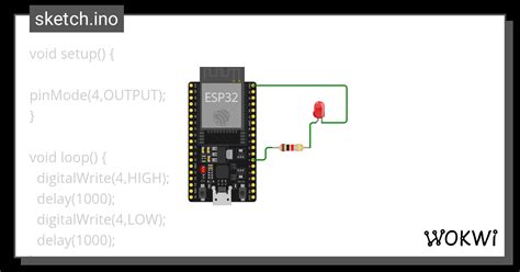 Wokwi Online ESP STM Arduino Simulator
