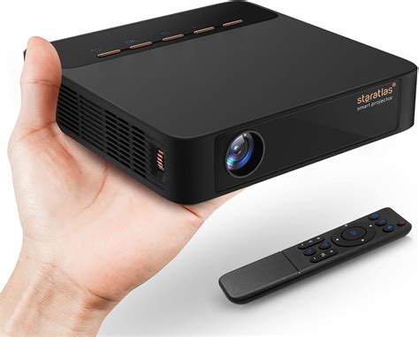 Portable Projector With Wifi 6 Built In Android Netflix