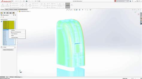 Solidworks 2020 Surface Offset Javelin 3d Solutions