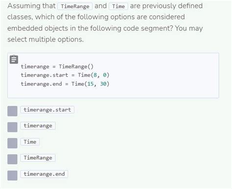 Solved Assuming That And Are Previously Defined Classes Chegg