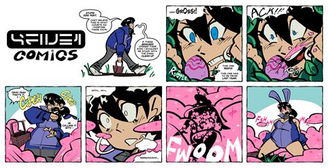 Rule 34 4five1 Absurdres Black Hair Bunnysuit Chubby Comic Female