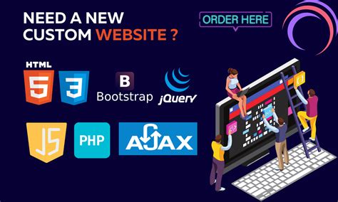 I Will Build Custom Coding Responsive Mobile Friendly Website In HTML CSS Bootstrap For