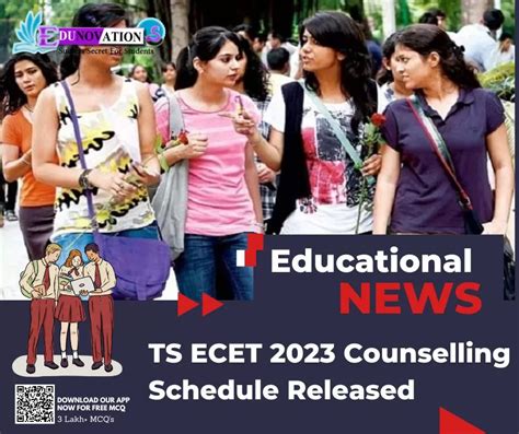 TS ECET Counselling Schedule Released Edunovations