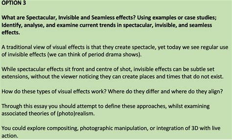 Current Trends Of VFX Aaron Place