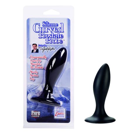 Silicone Prostate Probe Curved Shop Male Q