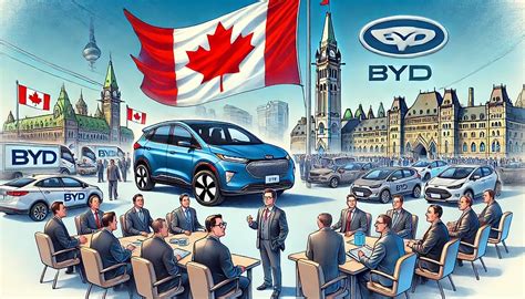 Byd 캐나다 전기차 시장 진출 모색 🌟
