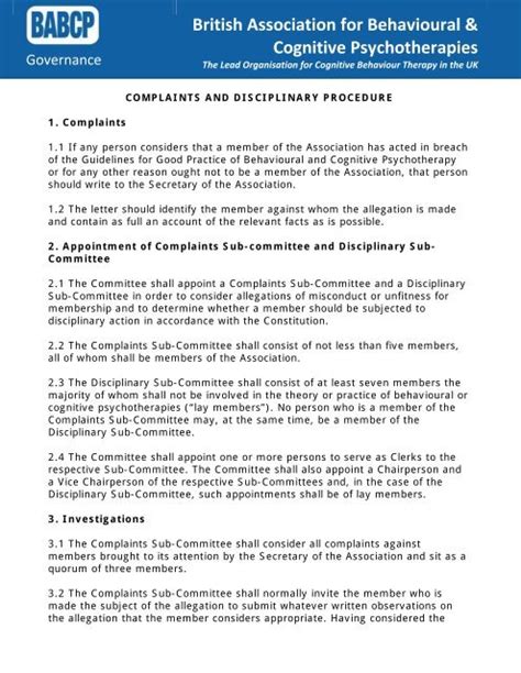 British Association For Behavioural And Cognitive Babcp