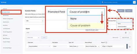 Configure And View Promoted Custom Field Skedulo Documentation