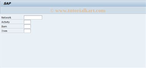 CN SAP Tcode Display Mat Comp Init Ntwk Acty Itm