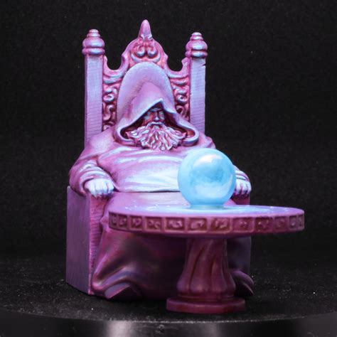 Artstation Wizard Pondering An Orb
