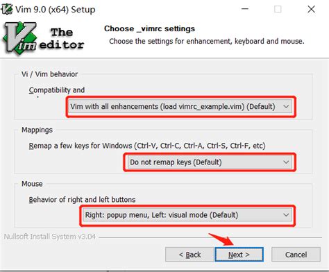 windows vim jzhang
