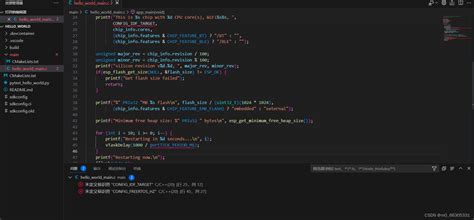 解决esp idf中使用展示示例项目时出现未定义标识符 未定义标识符 vscode espidf csdn博客