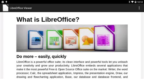 LibreOffice Viewer Arrives On Android In Beta Form Android Community