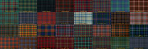 National Tartans Within The Uk And Ireland