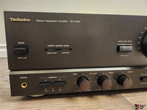 Technics SU V660 Amplifier GORGEOUS Photo 4432713 Canuck Audio Mart
