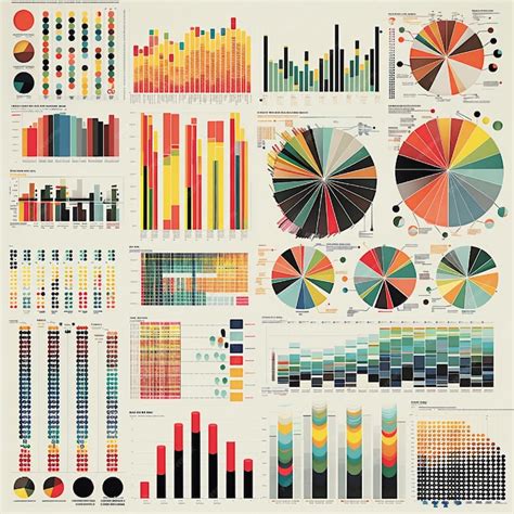 Premium Photo A Visual Of Various Data Charts And Graphs Illustrating Trends And Patterns