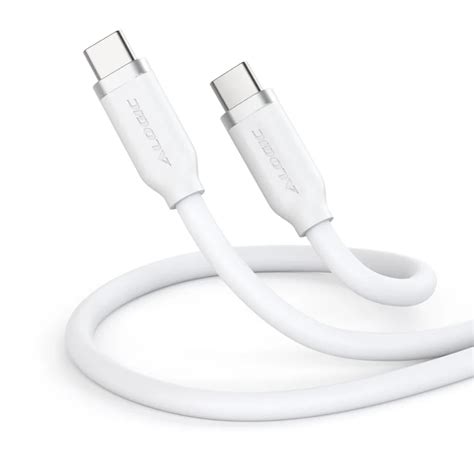 Usb C Silicone Flexible Charging Cable W