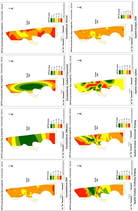Comparison Among Eight Interpolation Techniques In Gis Download
