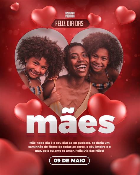 A Equipe Psd Flyer Br Deseja Um Feliz Dia Das Mães A Todas As Mamães