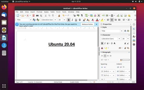 Ubuntu Release Screenshots OpenSourceFeed