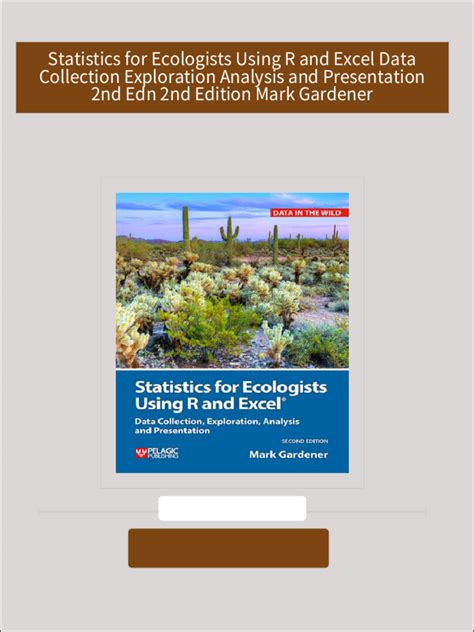 Free Pdf Sample Statistics For Ecologists Using R And Excel Data