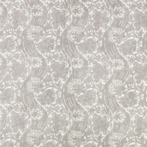 Java Elephant Fabric Eclectic Linen Prints Mark Alexander