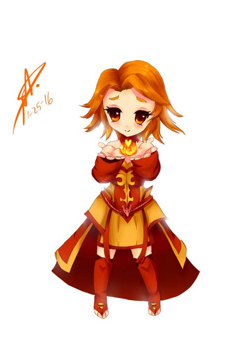 Dota Lina By Shinra On DeviantArt