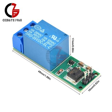 PCS V Flip Flop Latch Relay Bistable Self Locking Low Pulse Trigger Module EBay