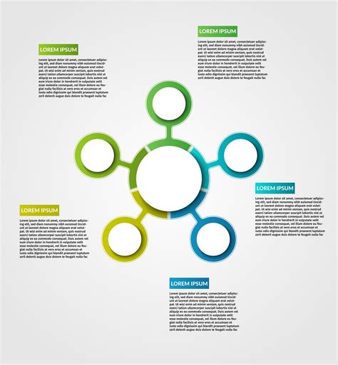 Vector Circle Infographic Cycle Diagram Graph Presentation Chart Business Infographics