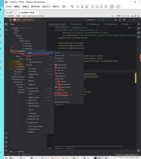 Vmware Centos7下通过idea实现hadoop Mapreduce经典案例之一的topn案例mapreduce经典案例topn Csdn博客