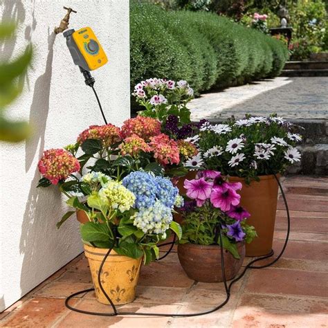 Hozelock Automatic 20 Pot Watering Kit Control Timer Irrigation