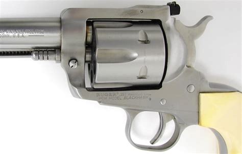 Ruger New Model Blackhawk 357 Magnum Caliber Revolver Stainless Model