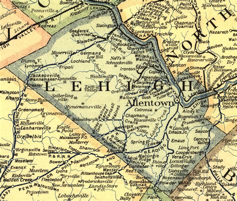 Lehigh County Pennsylvania Railroad Stations